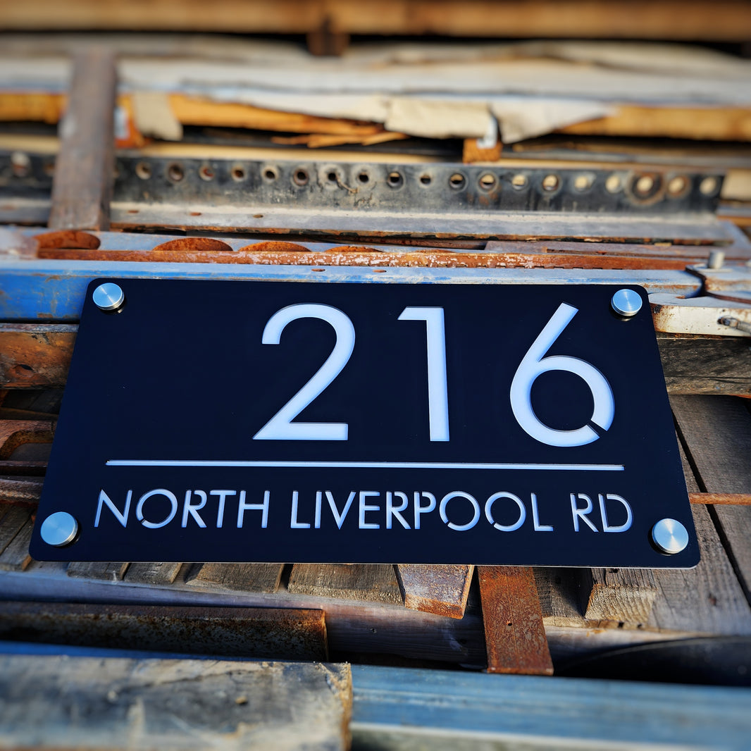 Custom Personalised House Number, Fast Shipping, Australian Made ...