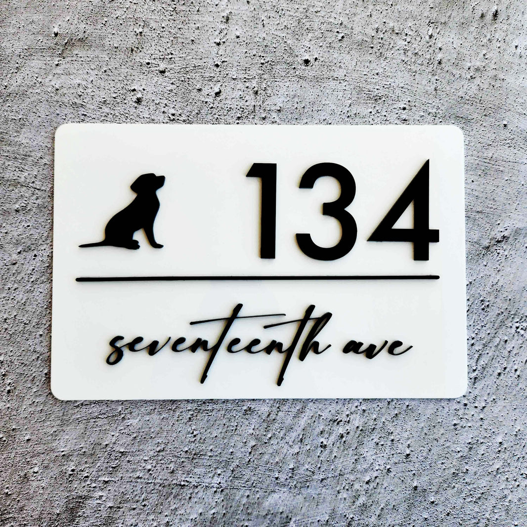 Custom Personalised House Number, Fast Shipping, Australian Made ...